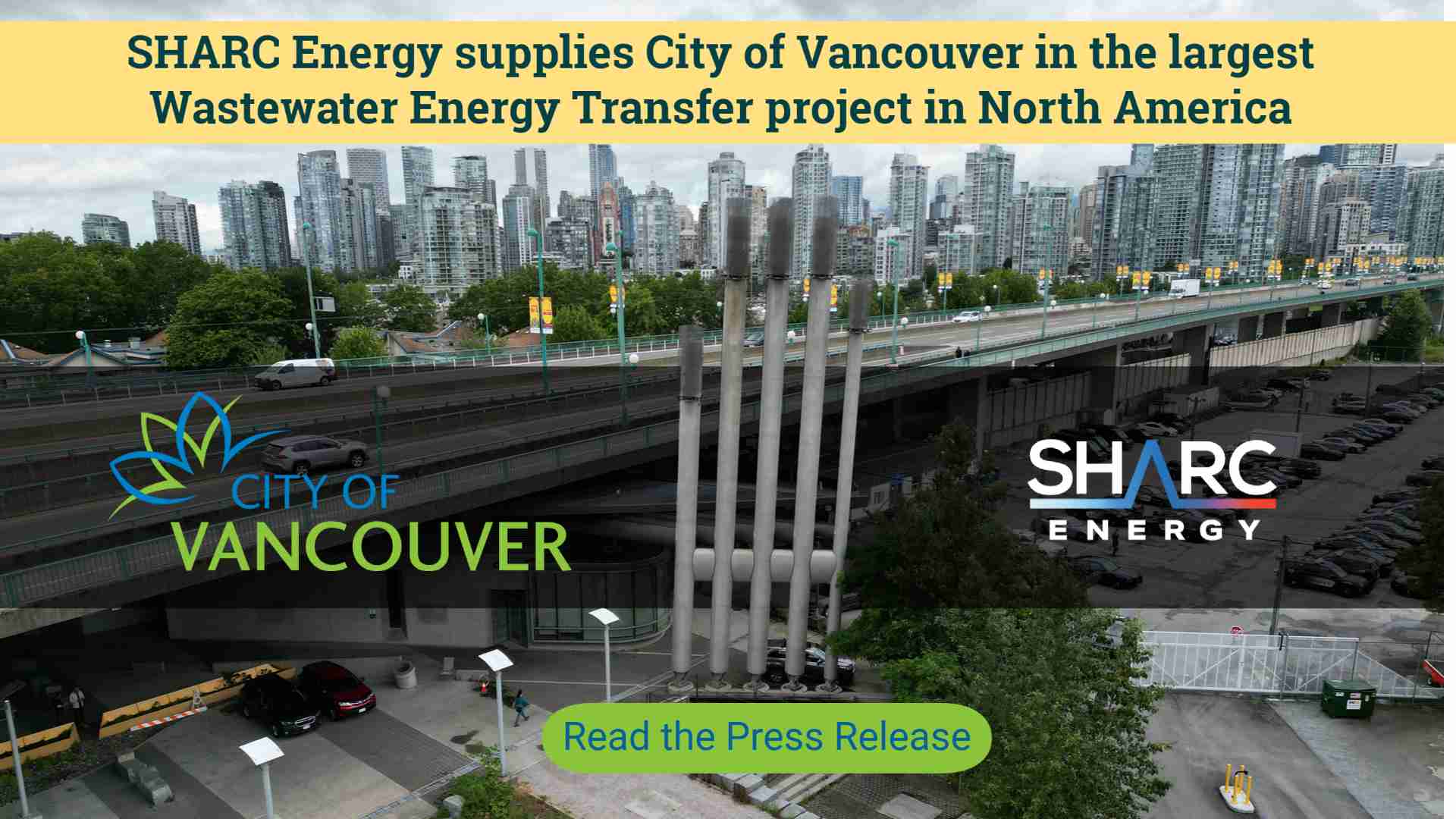 SHARC Energy supplies City of Vancouver in the largest Wastewater ...